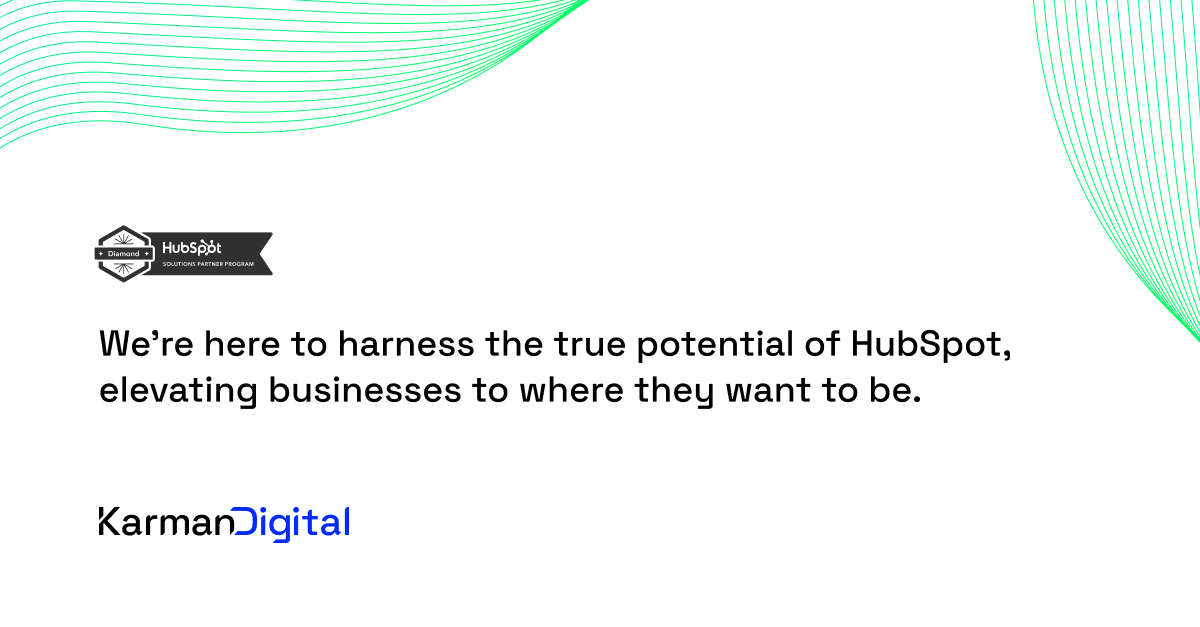 HubSpot Consultancy Agency UK (Award Winning) | Karman Digital